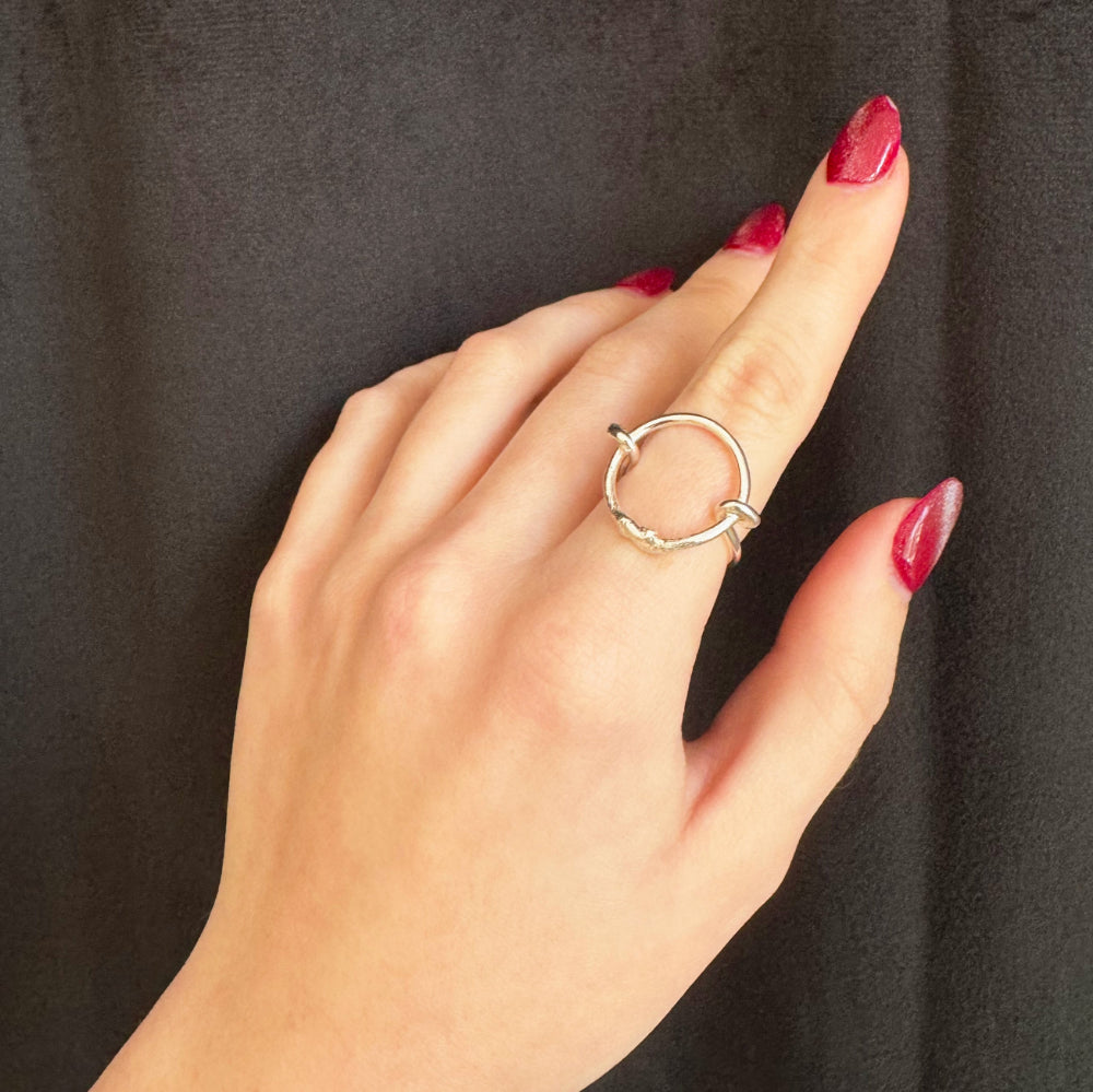Life in Circle Sterling Silver Women's Rings – Gillian Trask